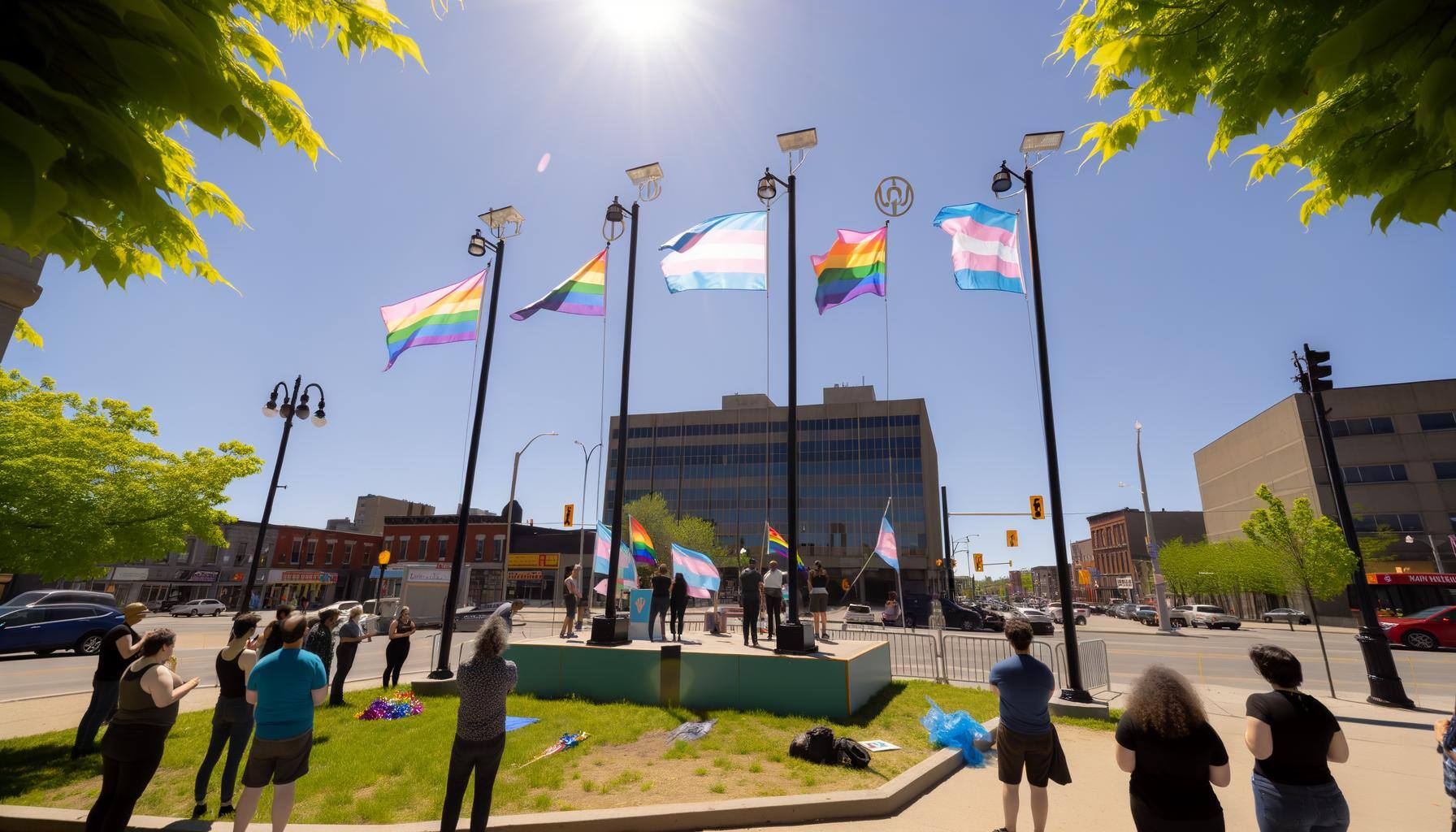 The Importance of Pride and Trans Flag Raisings in Canada 2024